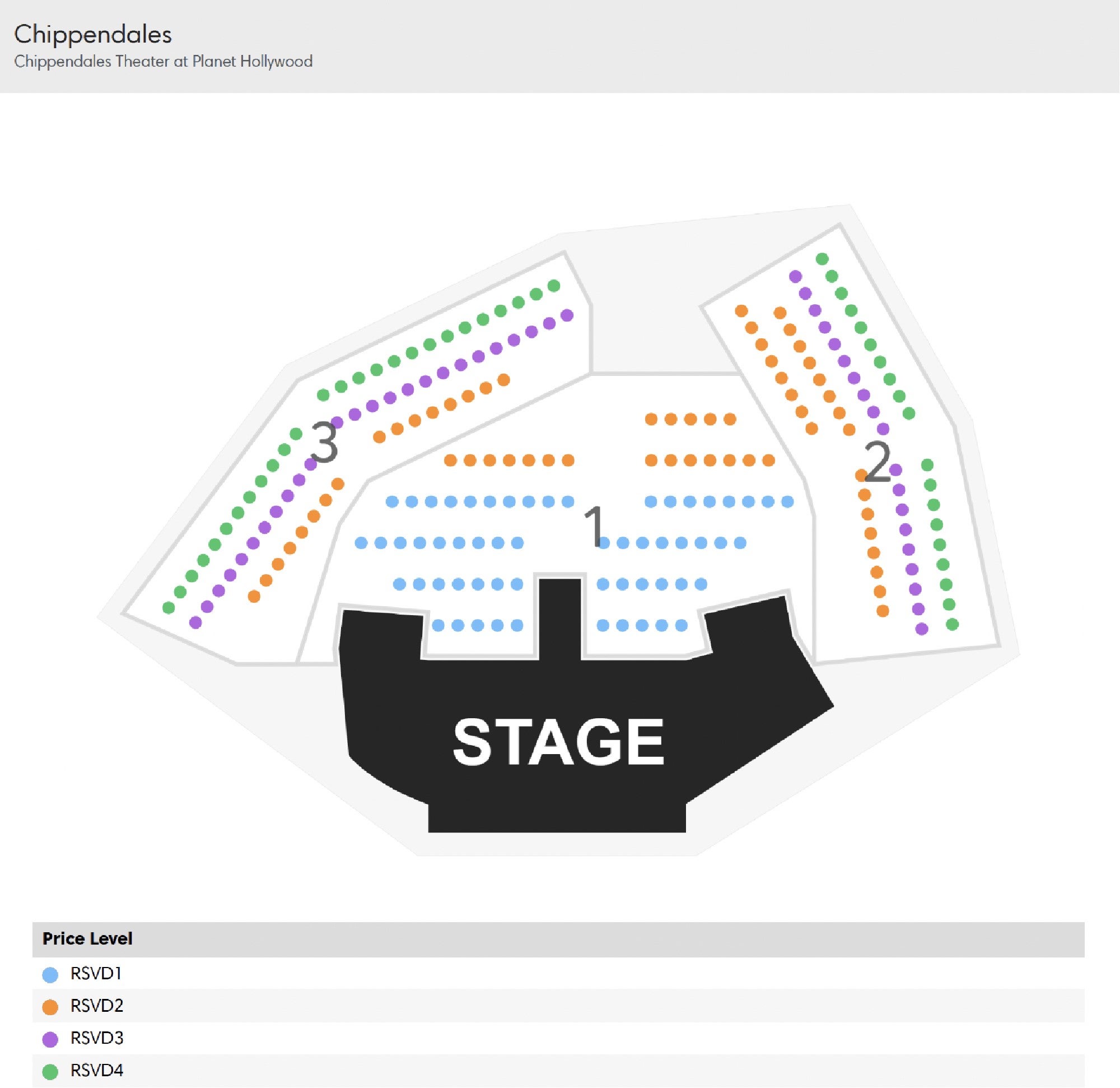 Chippendales Show Las Vegas Tickets