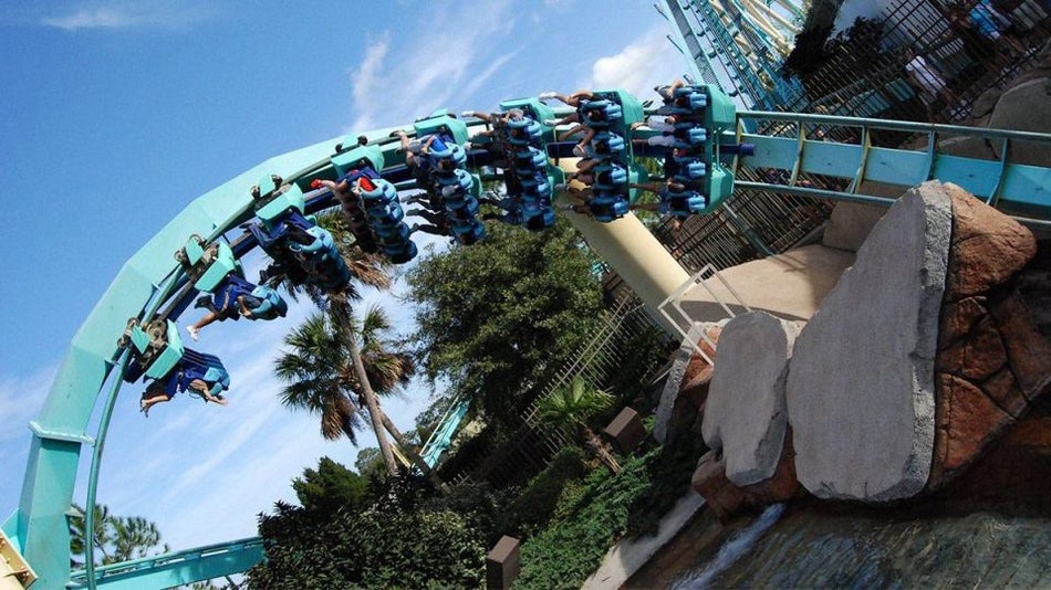 SeaWorld Surf Coaster 🌊 SeaWorld New Ride Orlando