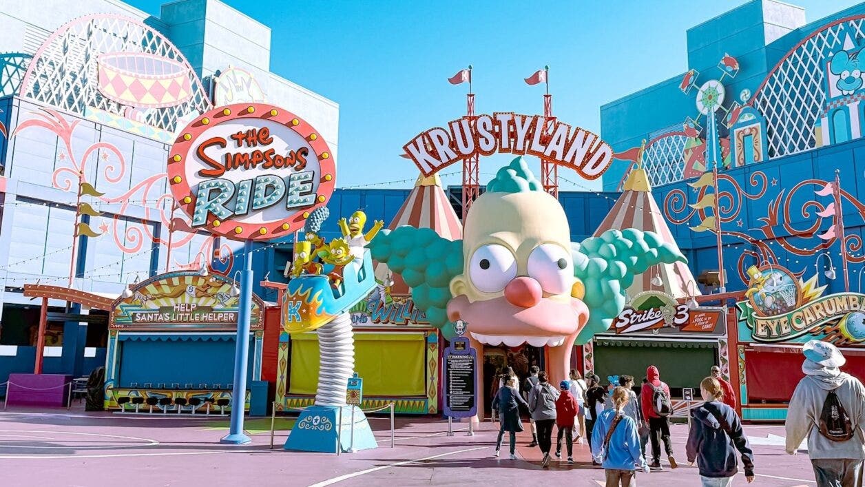 Simpson Ride Universal: Springfield's Hilarious Adventure