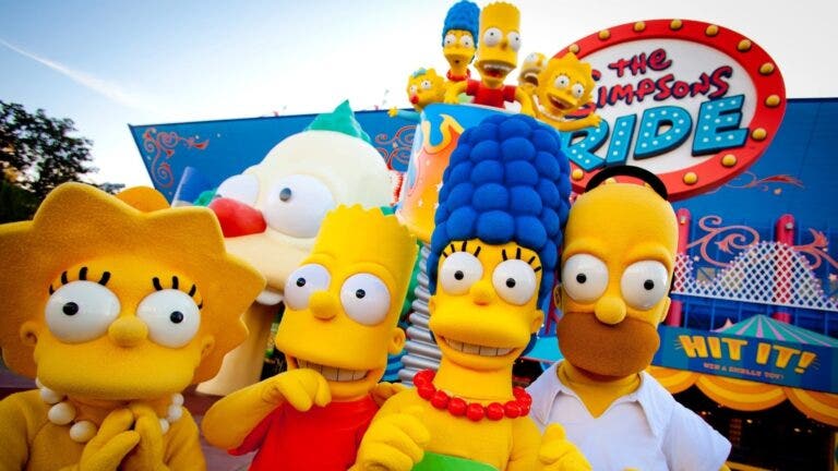 Simpson Ride Universal: Springfield's Hilarious Adventure