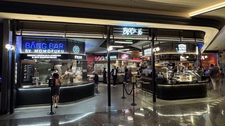 Block 16 Urban Food Hall: Carbs and Cocktails at the Cosmo