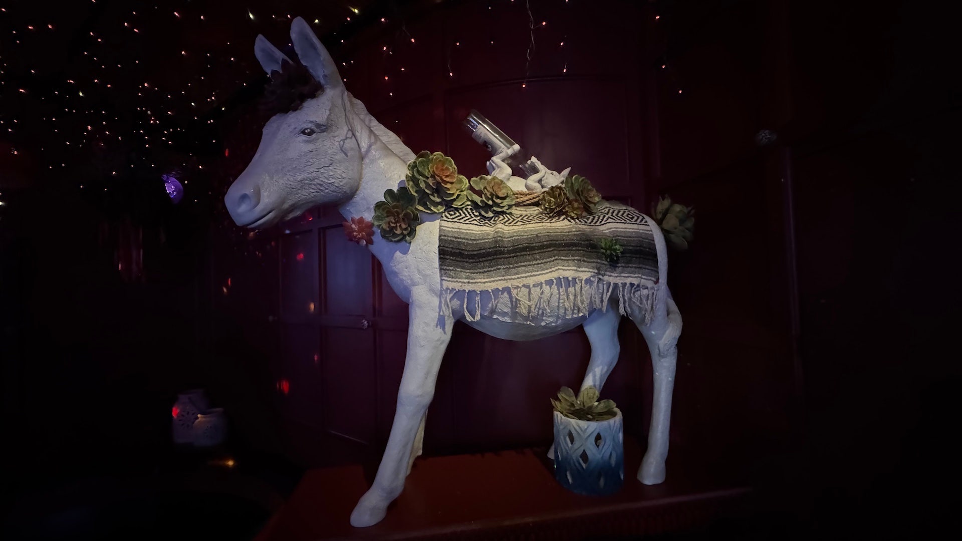Ghost Donkey: Nachos, Neon, and Not-So-Secret Doors
